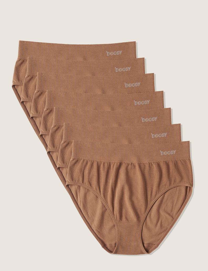 7-Pack Bambus Maxi Trusse | Bambus Undertøj Til Kvinder | Boody