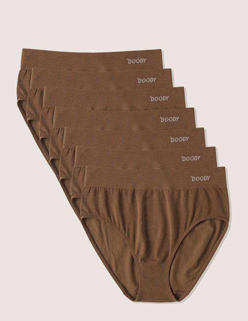 7-Pack Bambus Maxi Trusse | Bambus Undertøj Til Kvinder | Boody